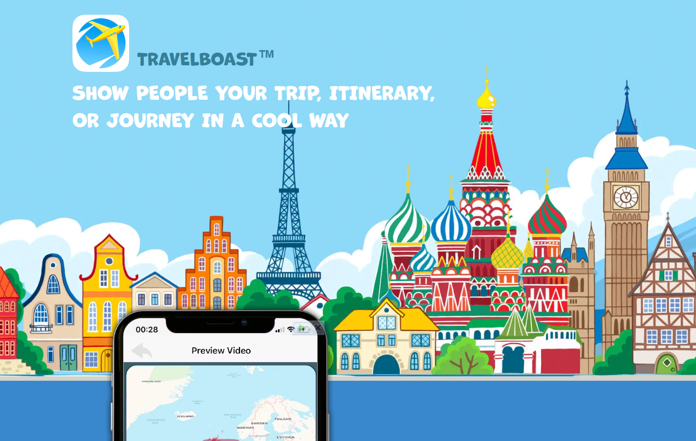 Giới thiệu Ứng dụng TravelBoast - My Journey Routes - Hubvivu